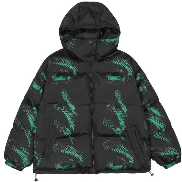 Snake Puffer Jacket – COLDLINE CLOTHING