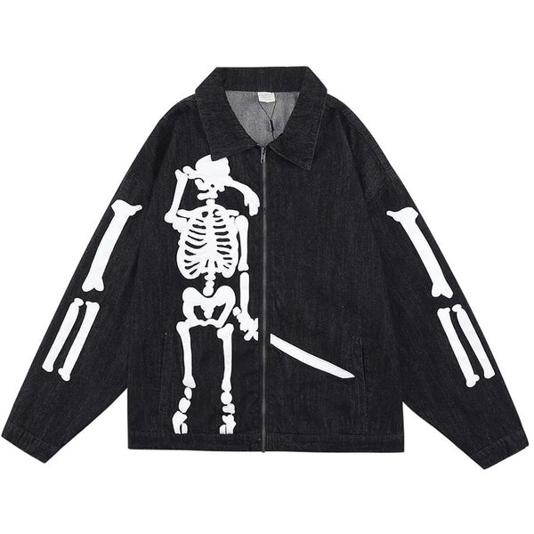 Skeleton Sword Jacket – COLDLINE CLOTHING